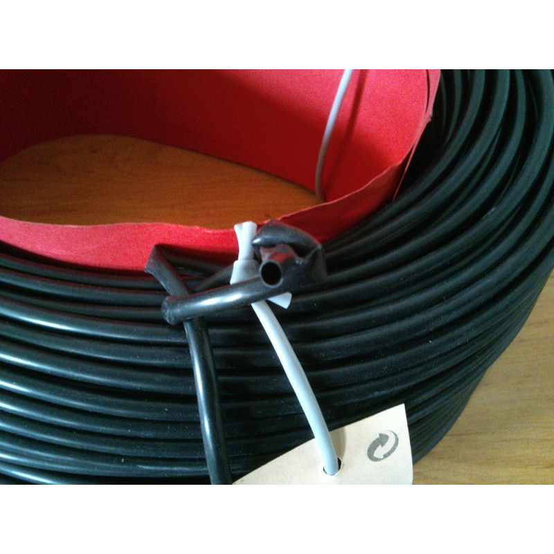 Black Case for cable Ø 4 mm.