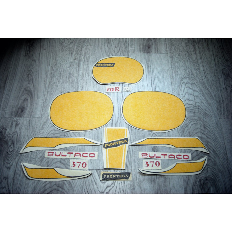 Adhesives Bultaco Frontera MK 11 set.