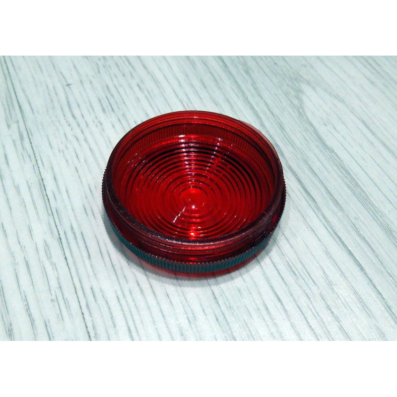 Glass taillight Gemo threaded.